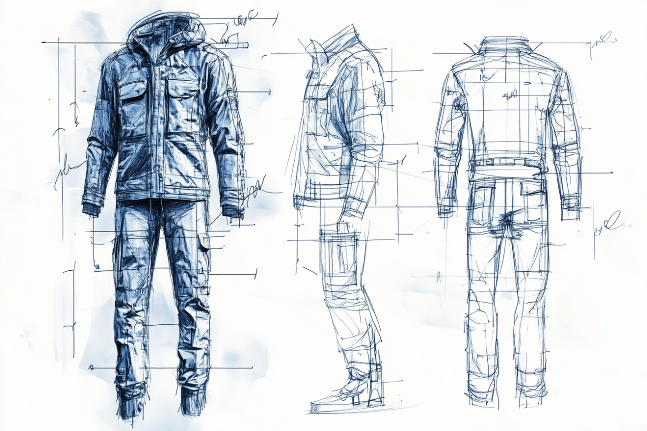 Callout in Clothing Detail