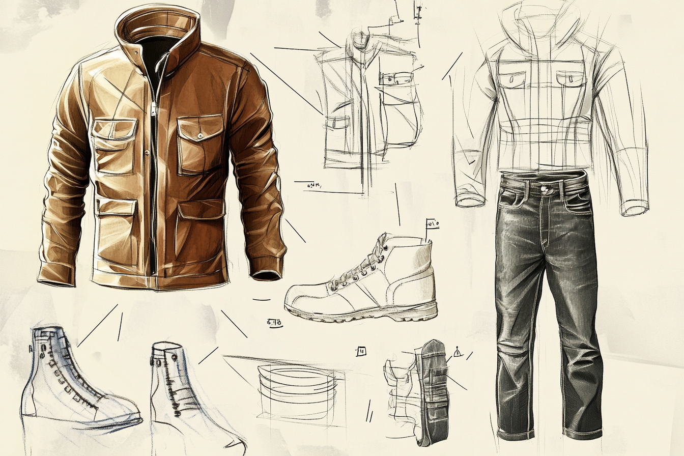 Callout in Clothing Detail