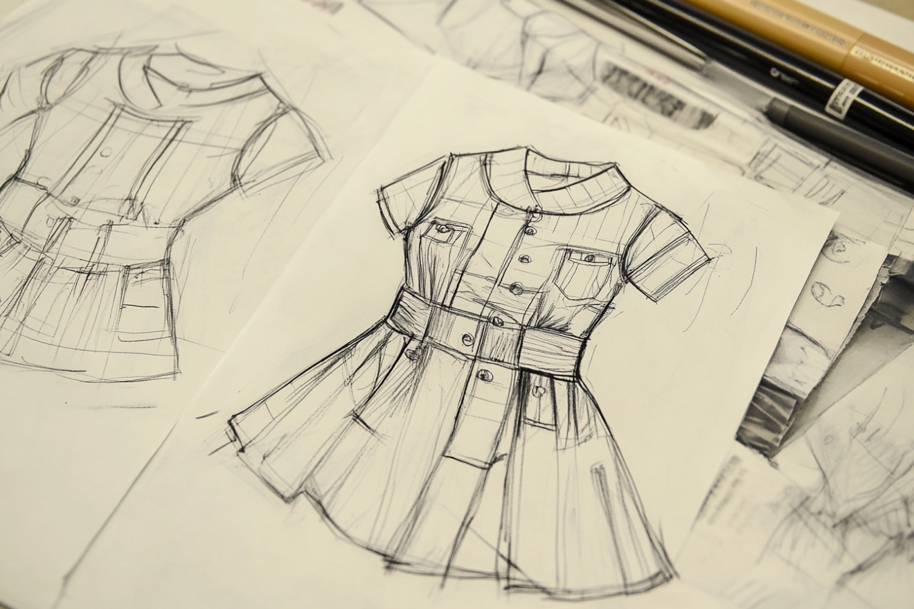What is a Croquis? A Quick Sketch for Fashion Design and Illustration