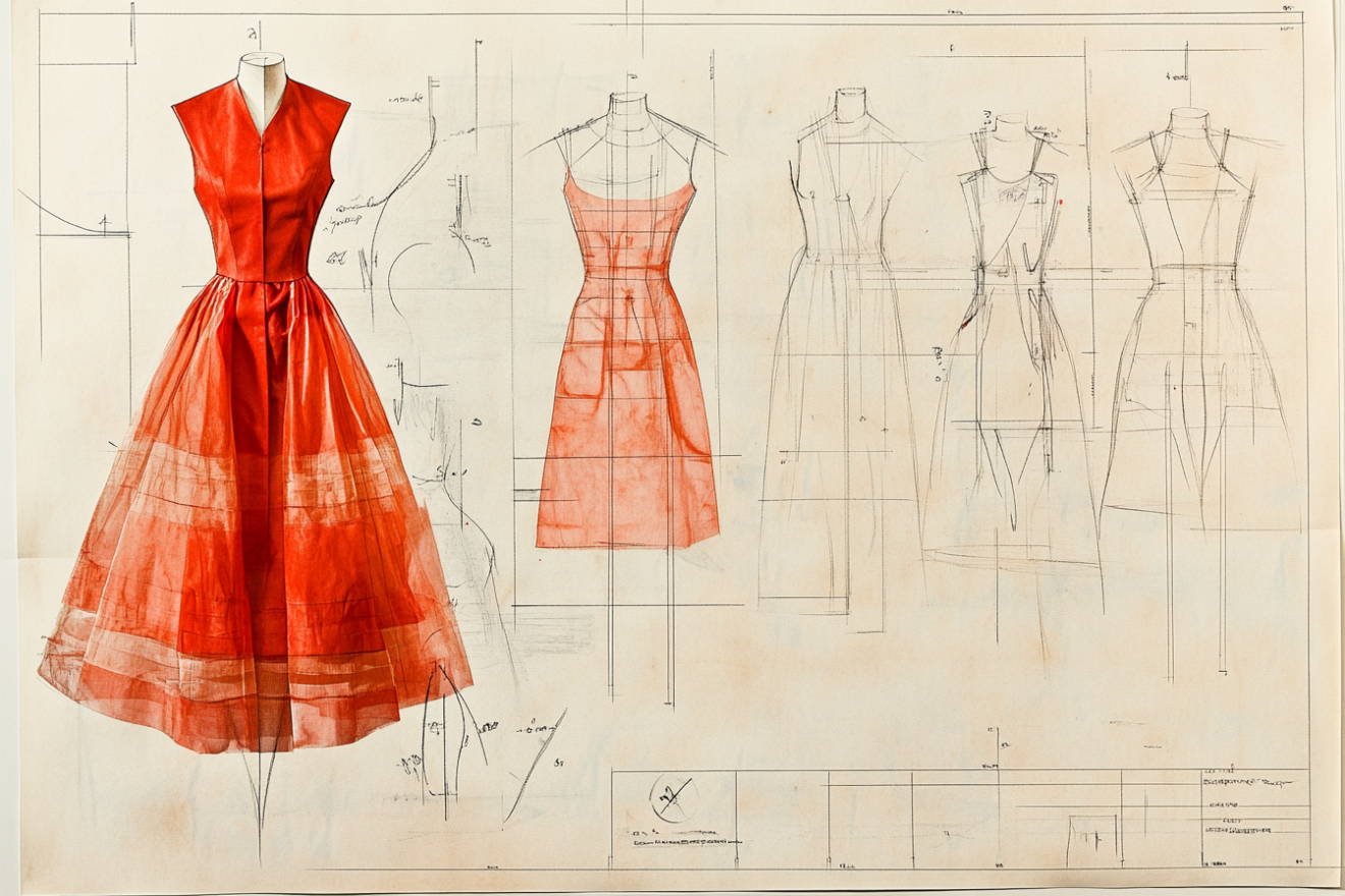 What is a Flat in Fashion Design? A Guide to Garment Technical Drawings