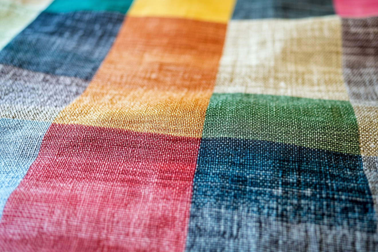 Handloom Fabric: The Timeless Art of Hand-Woven Checkered Textiles