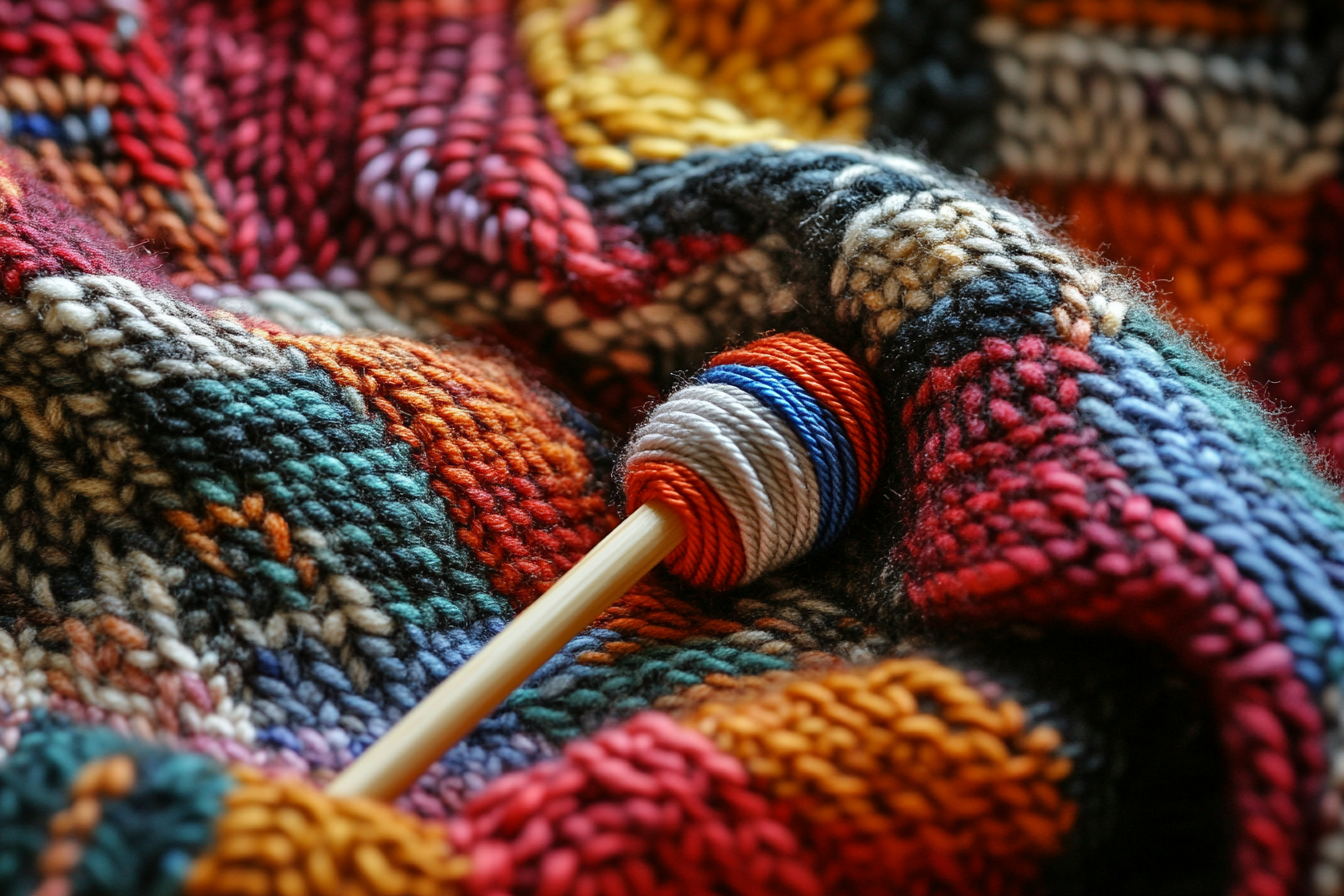Intarsia Knitting: The Art of Multi-Color Wool Knitting Without Floats
