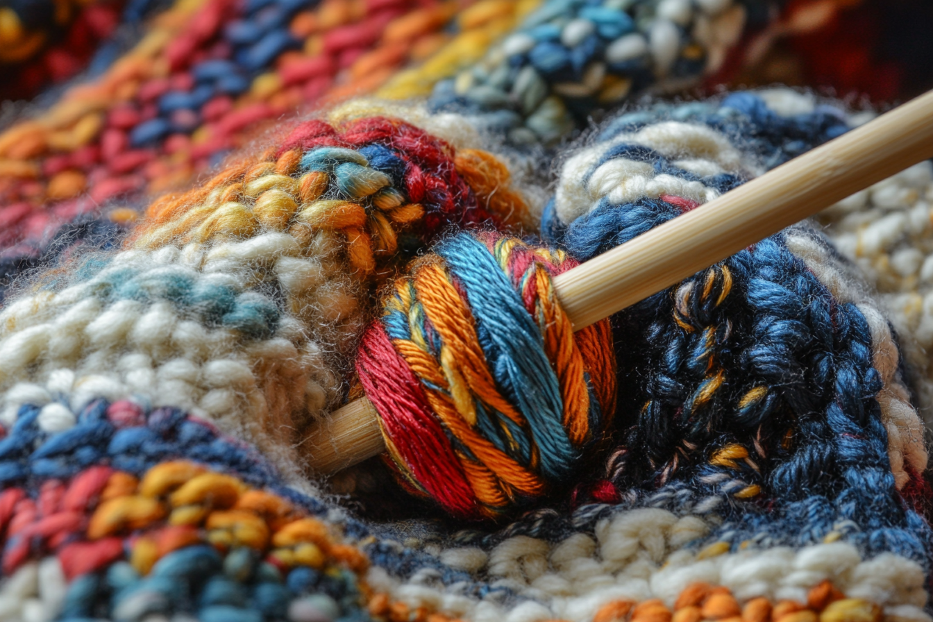 Intarsia Knitting: The Art of Multi-Color Wool Knitting Without Floats