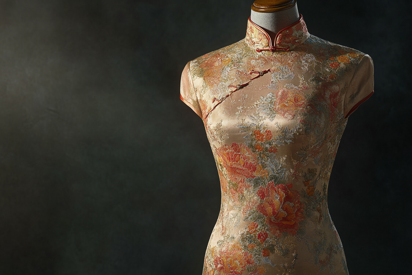 Cheongsam: The Iconic Chinese Dress with Stand-Up Collar and Side Slits
