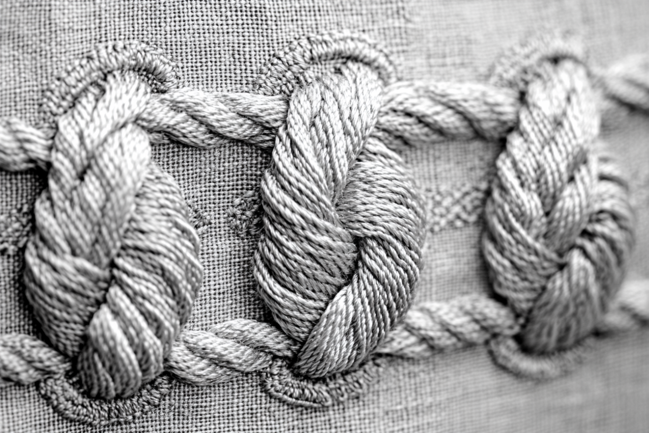 Cable Stitch: A Detailed Guide to Creating Embroidery Texture
