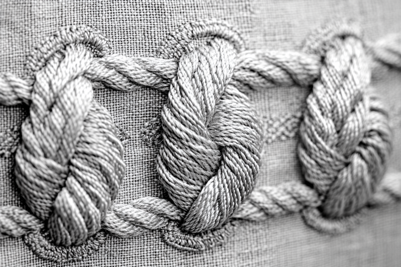 Cable Stitch: A Detailed Guide to Creating Embroidery Texture