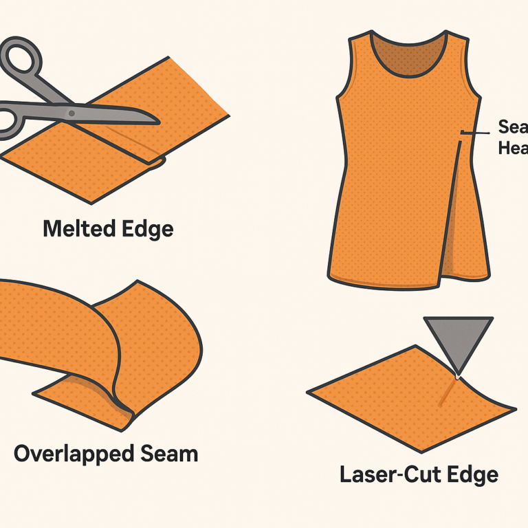 Heat-Cut Edges in Sewing: Seamless Finish for Nylon and Polyester