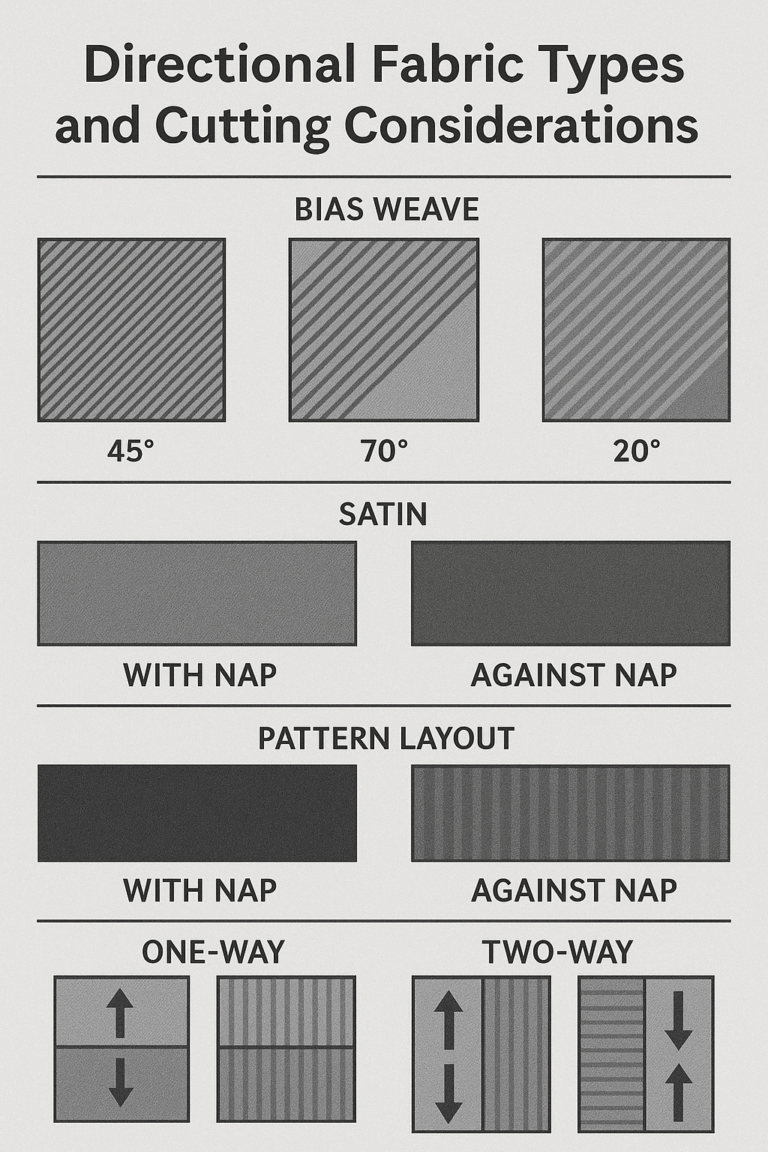 Directional Fabrics: How to Cut and Align for Quality Results