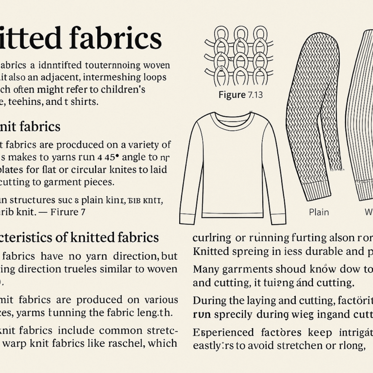 Knitted Fabrics in Fashion: Types, Properties & Uses