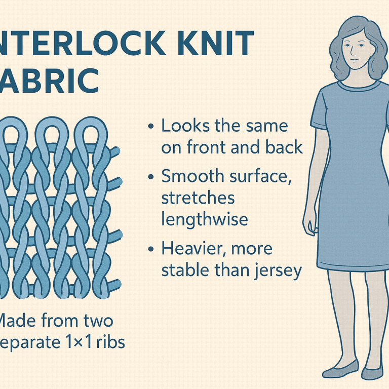 Interlock Knit Fabric: Properties, Strengths, and Best Uses in Apparel