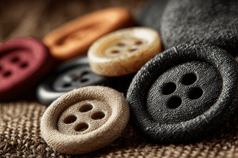 Types of Buttons and Shank Structures in Garment Design